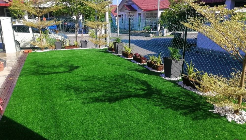 Cara Pasang Rumput Tiruan - LamanCantik